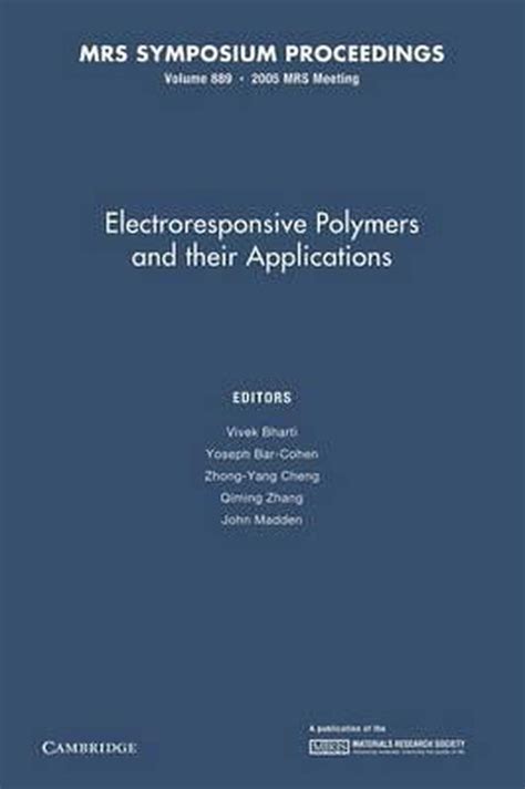 Mrs Proceedings Electroresponsive Polymers And Their Applications