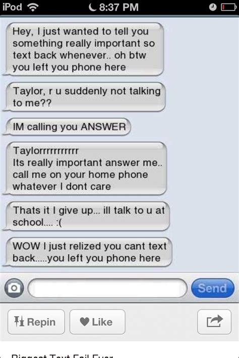 Misunderstanding Text Messaging Quotes Quotesgram
