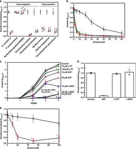 AST Is A Broad Spectrum Antibiotic A AST Inhibits Growth Of Both Download Scientific Diagram
