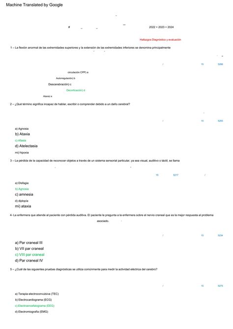 SOLUTION Examen Final Con Soluciones Facultad De Enfermer A Evaluaci N