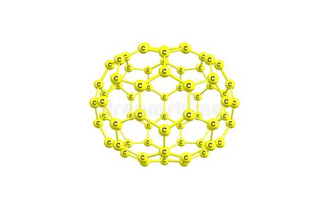 Chrysene Molecular Structure On Black Background Stock Illustration