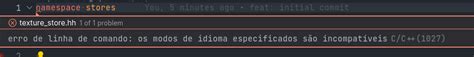 Command Line Error Language Modes Specified Are Incompatible Cc
