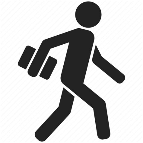 Man Person Run Running User Walk Work Icon