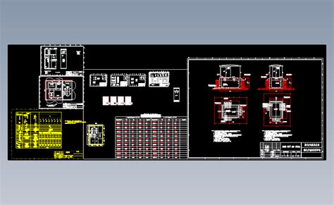 箱式变电站地基图 AutoCAD 2004 模型图纸下载 懒石网