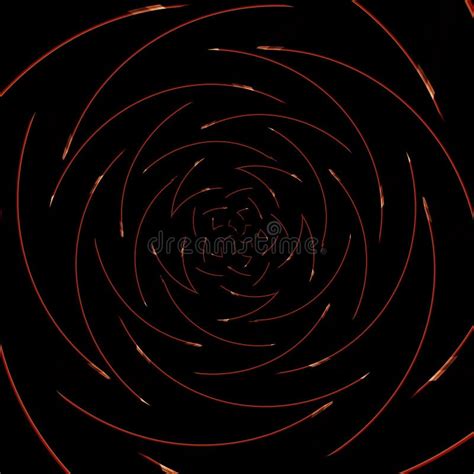 Spiral Swirl Pattern Background Abstract Illustration Illusion Stock