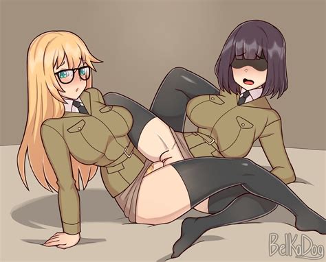 Rule 34 1futa 1girls Blindfold Breasts Clothed Clothing Cuccoking Dickgirl Duo Female Futa On