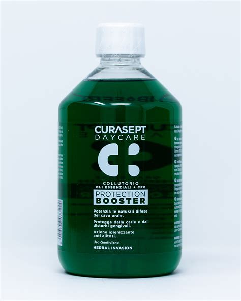 Curasept Collutorio Daycare Protection Booster Herbal Invasion Ml Sorrisodeciso Il Filo