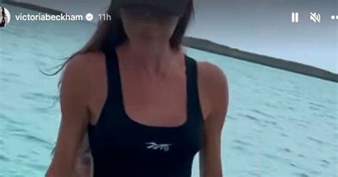 Victoria Beckham Looks Absolutely Stunning In A Swimsuit As She Flaunts