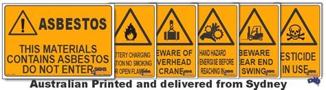 Australian Safety Signs Warning Safety Signs Signs4safety
