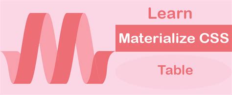 Materialize Table