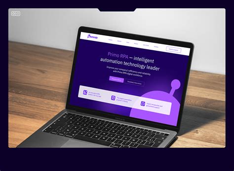 Primo Rpa Branding And Website On Behance