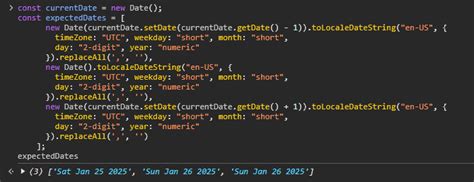 Exercise Tracker Error In Test Case 15 Expected Dates Contains Same