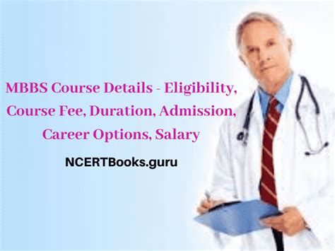 Mbbs Course Details Admission Entrance Exams Fee Duration Salary