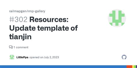 Resources Update Template Of Tianjin Issue 302 Railmapgen Rmp