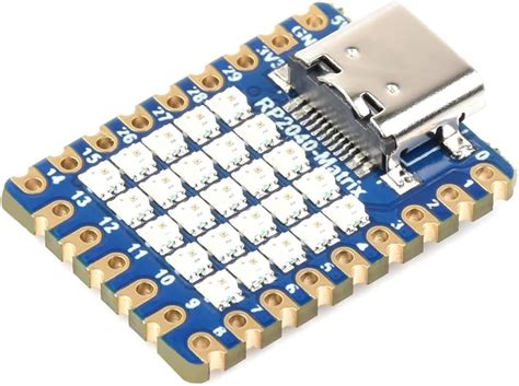 Waveshare RP2040 Matrix Mini Development Board With India Ubuy