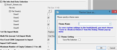 Excel Import Improvements Partial Import Sheet Selection In Theme