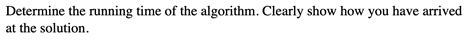 Solved Pts Problem Solving And Algorithm Design Chegg Com