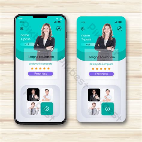 Mobile App Interface Design EPS Free Download Pikbest