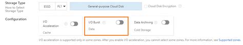 Introduction To The I O Burst Feature Of General ESSDs For An ApsaraDB