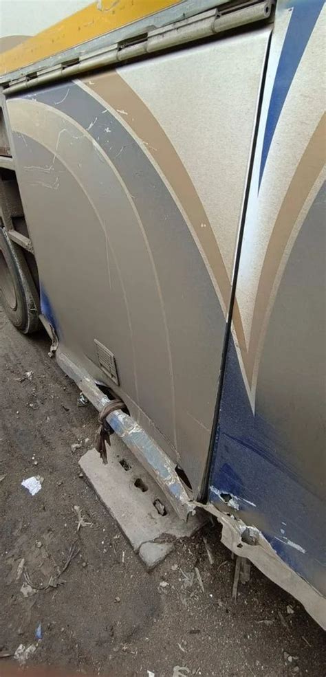 Grey And White Polished Bus Body Structure At Rs 160000 In Hyderabad