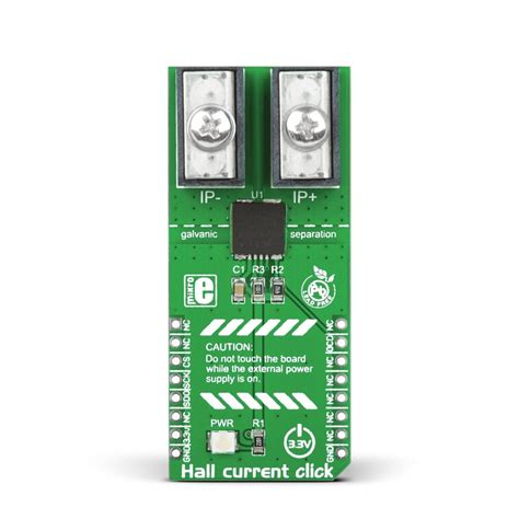 Hall Current Click Mikroelektronika
