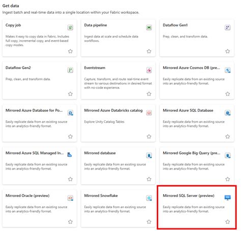 Mirroring For Sql Server In Microsoft Fabric Preview Microsoft
