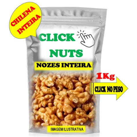 Nozes Inteira Chilena Safra Nova Chega Perfeita Shopee Brasil