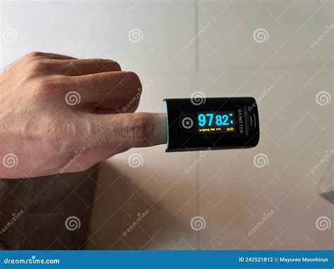Oxygen Measurement Regulator Device Commonly Found Next To Hospital Bed