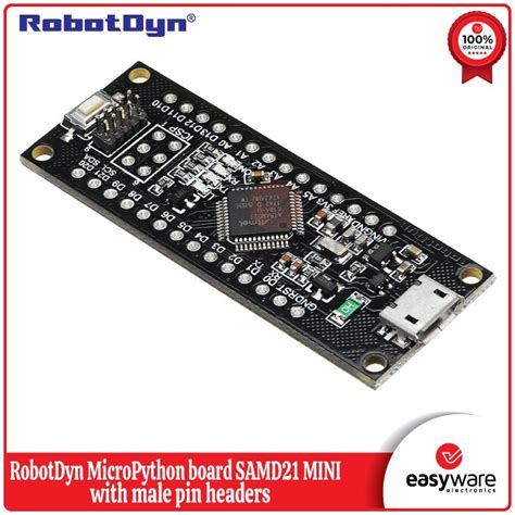 Jual Robotdyn Micropython Board Samd21 Mini With Male Pin Headers