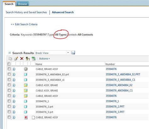 How Set Up My Windchill Search To See The File Na Ptc Community