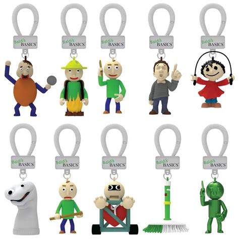 Baldis Basics Series 1 Collector Clips Mystery Pack 1 RANDOM Figure