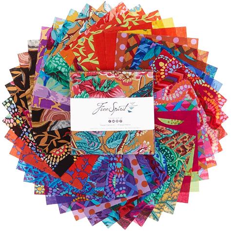 Kaffe Fassett Collective February 2020 42 Pc 5 Charm Pack Warm Fern Hill