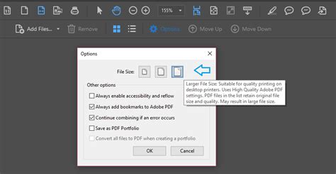 When Combine Files Into Single Pdf The Image Quali Adobe Product