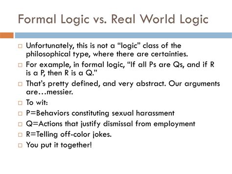 Ppt The Logical Structure Of Arguments Powerpoint Presentation Free