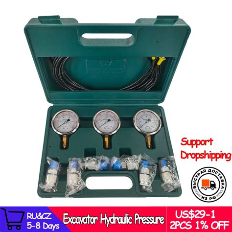 Manom Tre Hydraulique EbPressure Kit De Test Pour Machines De