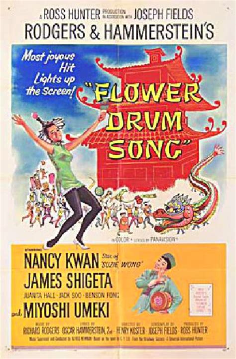Flower Drum Song Original 1962 Us One Sheet Movie Poster