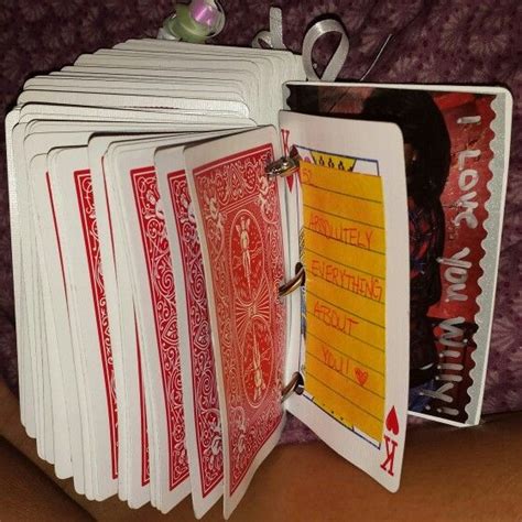 52 Reasons Why I Love You Deck Of Cards Tbt Anniversary T 52