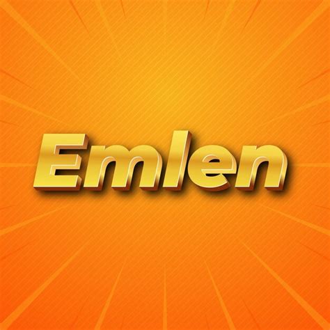 Premium Photo Emlen Text Effect Gold  Attractive Background Card Photo Confetti