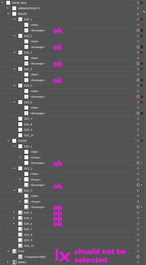 How To Select Paths With No Name In Sublayers Adobe Community 12950502