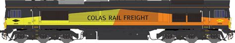Dapol 2d 066 009s Class 66 66846 Colas Rail Diesel Locomotive Rails