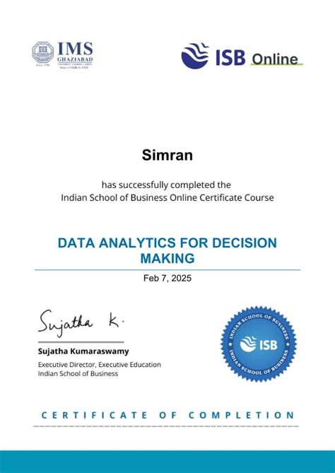 simran gupta on linkedin dataanalytics decisionmaking isb