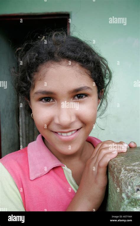 Painet Ja1318 Venezuela Girl Teen Castano Remote Village Hills