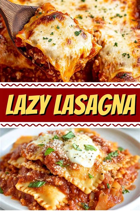 Lazy Lasagna Insanely Good