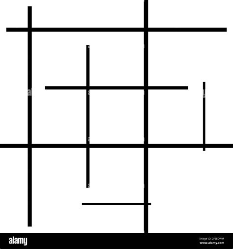 Abstract Grid Mesh Lattice Grating Geometric Element — Stock Vector Illustration Clip Art