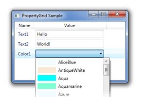 WPF PropertyGrid MVVM Techniques CodeProject