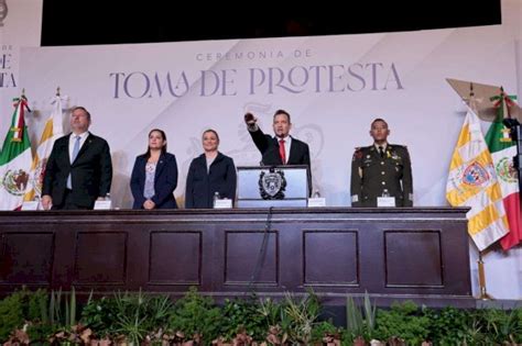 Promete Marco Bonilla Proteger A La Ciudad En Su Toma De Protesta La