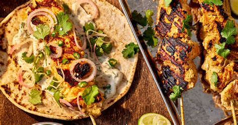 Recipe For Salmon And Shallot Tandoori Skewers Living North