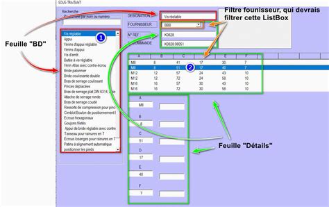 Filtrer Une Listbox Déjà Remplie Avec Une Combobox
