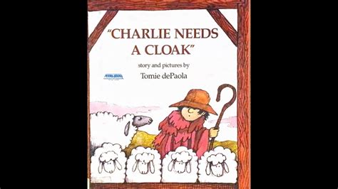 Go Read Charlie Needs A Cloak Youtube