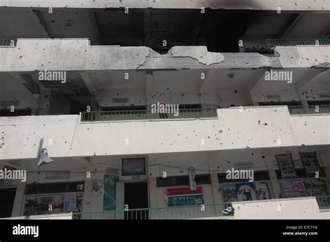 La Ville De Gaza Bande De Gaza Territoire Palestinien 13 Sep 2014